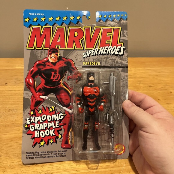 Marvel | Toys | Vintage 994 Marvel Super Heroes Daredevil Exploding ...